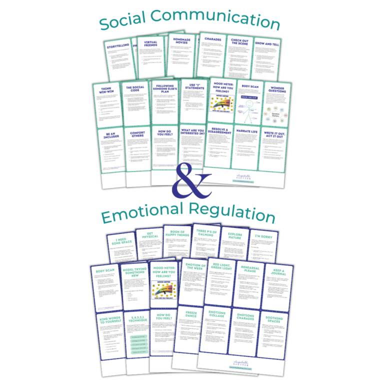 Social-Emotional Printable Card Decks - Elizabeth Sautter