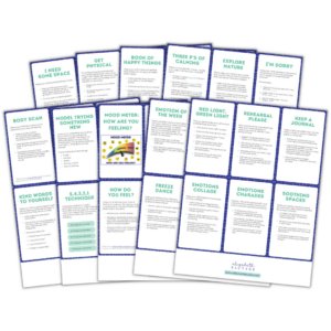 Emotional Regulation Card Deck - Elizabeth Sautter